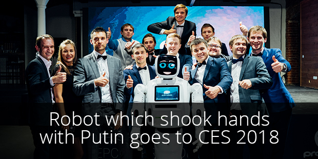 Robot Promobot goes to CES 2018 | PROMOBOT