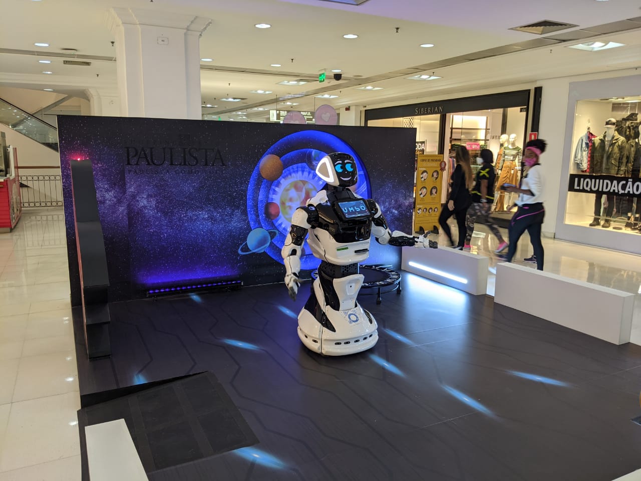 Promobot has started working in one of the largest Brazilian shopping ...